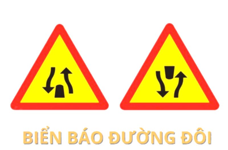 Biển Báo Hiệu Đường Đôi: Tất Tần Tật Thông Tin Cần Biết